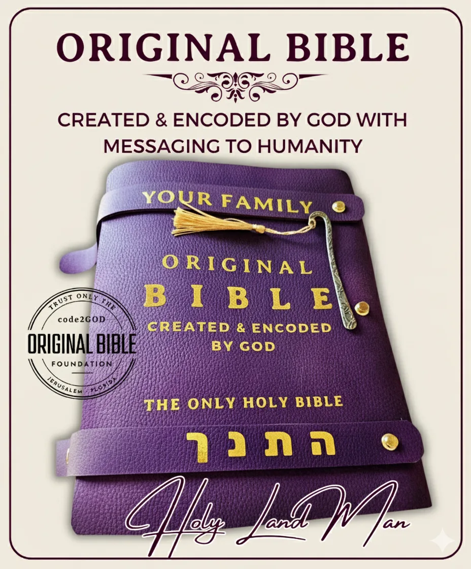 Original Bible | Authentic Hebrew Bible with code2GOD | Original Bible ...