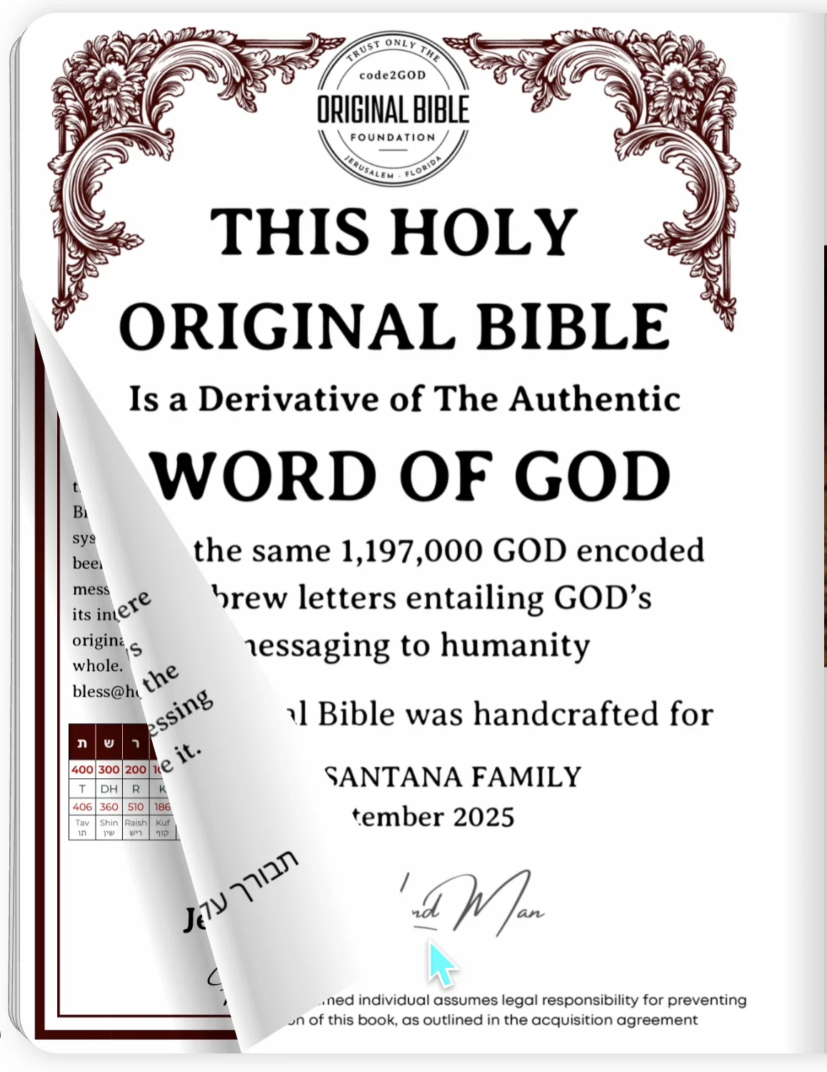 Original YESHUA Testament | Authentic New Testament | Original Bible ...